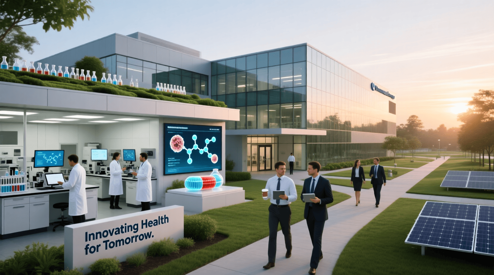 AI Organization Chart Example: Pharmaceutical Research and Regulatory ...